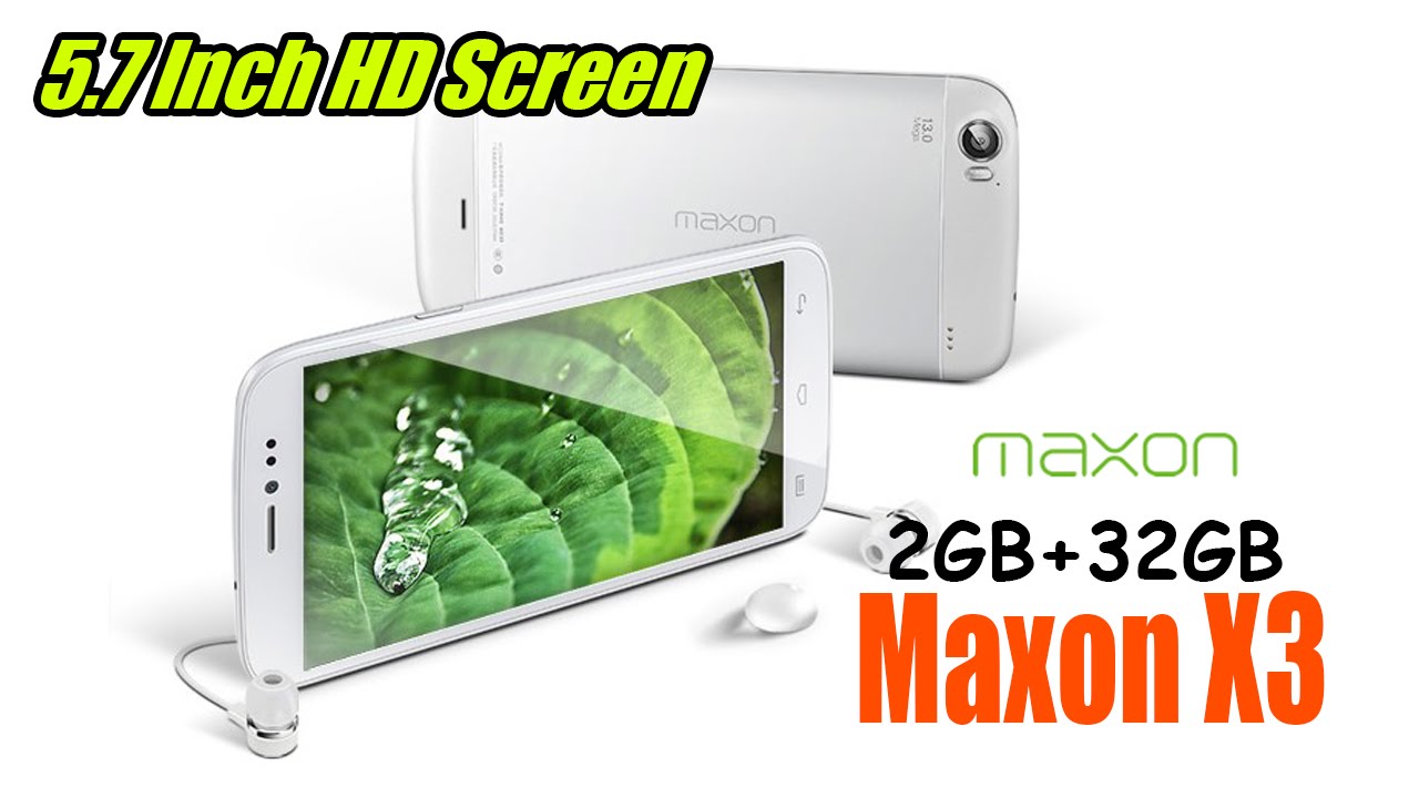 Low Price-Maxon X3 With 2GB/32GB 5.7" HD Screen Android 4.2 Smartphone ...