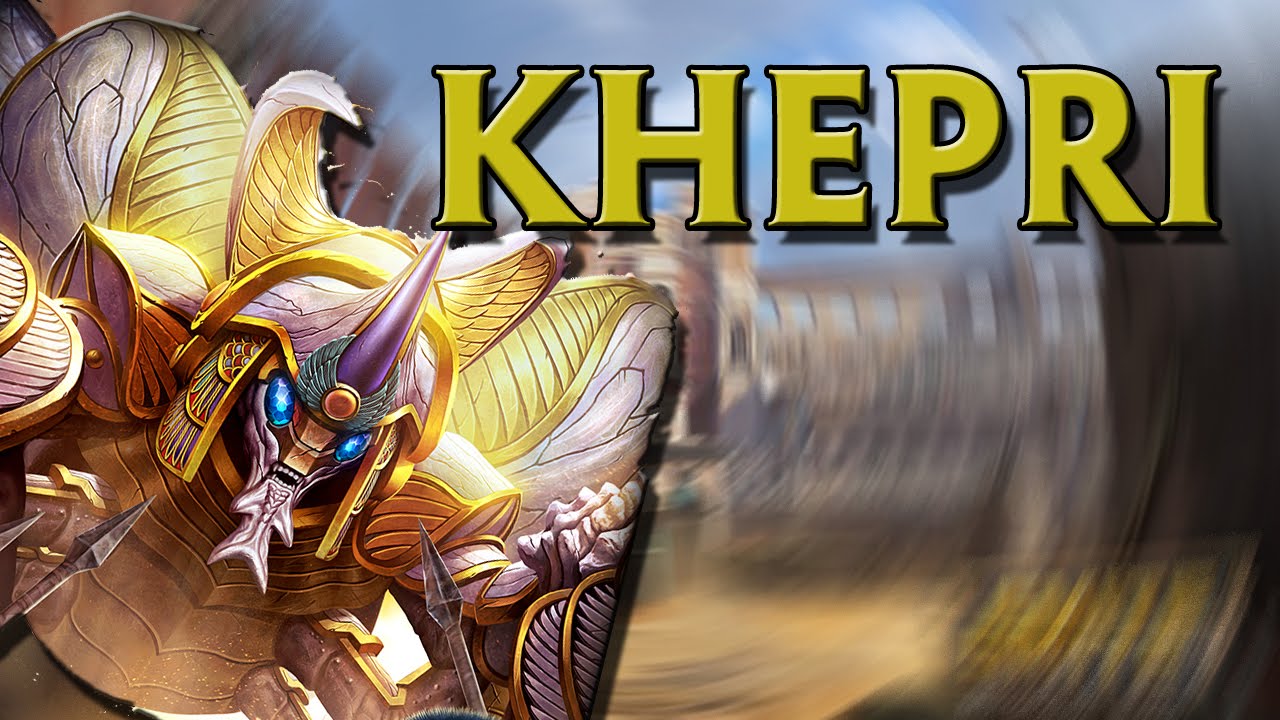 NUEVO DIOS KHEPRI: PRESENTACIÓN| Smite en Español - YouTube