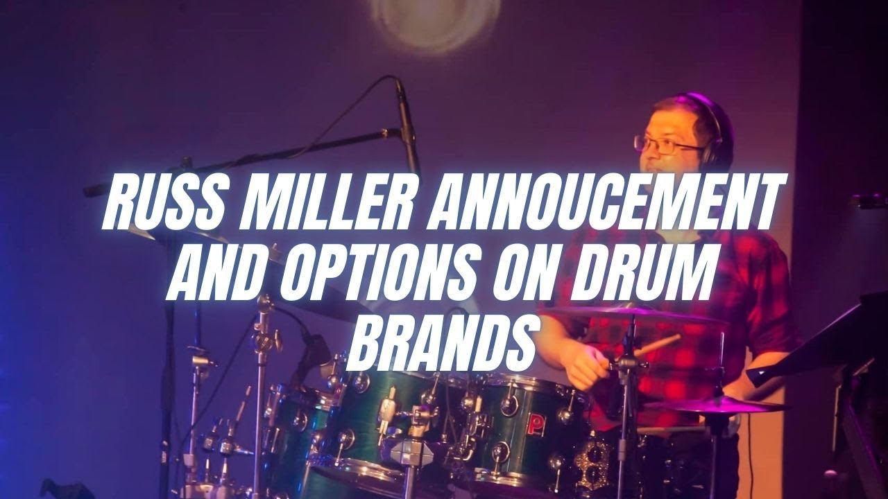 Russ Miller - Pearl Announcement and Drum brands - YouTube