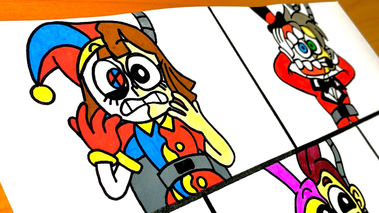 How to Draw THE AMAZING DIGITAL CIRCUS, but They're HUMANS?! - YouTube