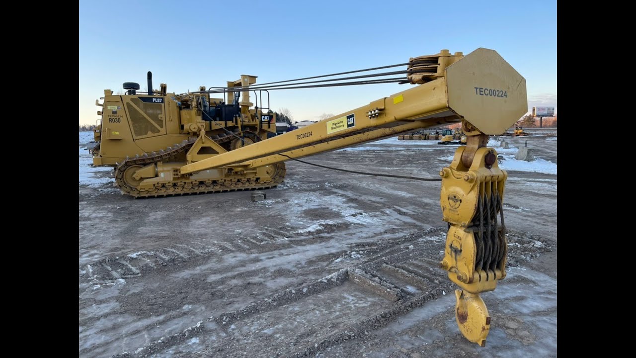 CAT PL87 with 216,000 lbs of lift capacity! - YouTube
