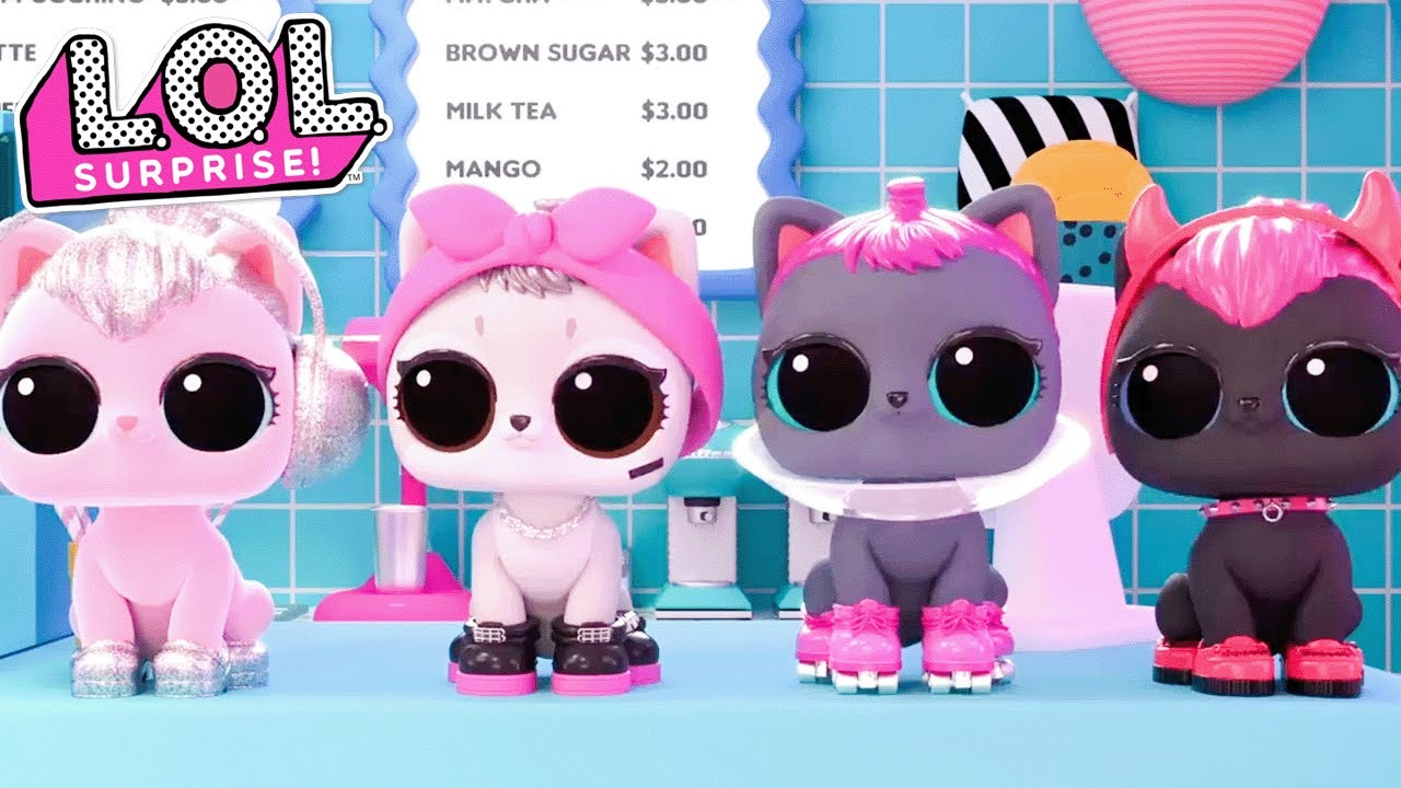 Fun with LOL Kitties! 🐱💗 L.O.L. Surprise! Clip - YouTube