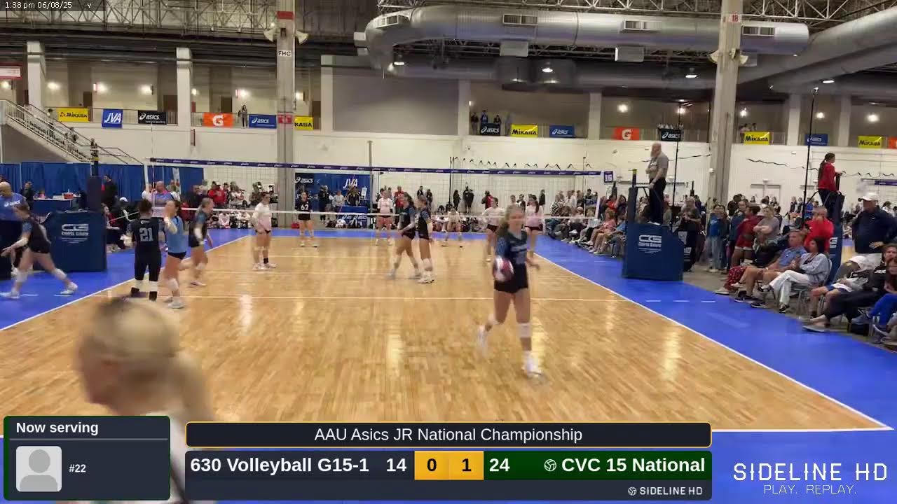 CVC 15 National vs. 630 Volleyball G15-1 (2025.06.08) - YouTube