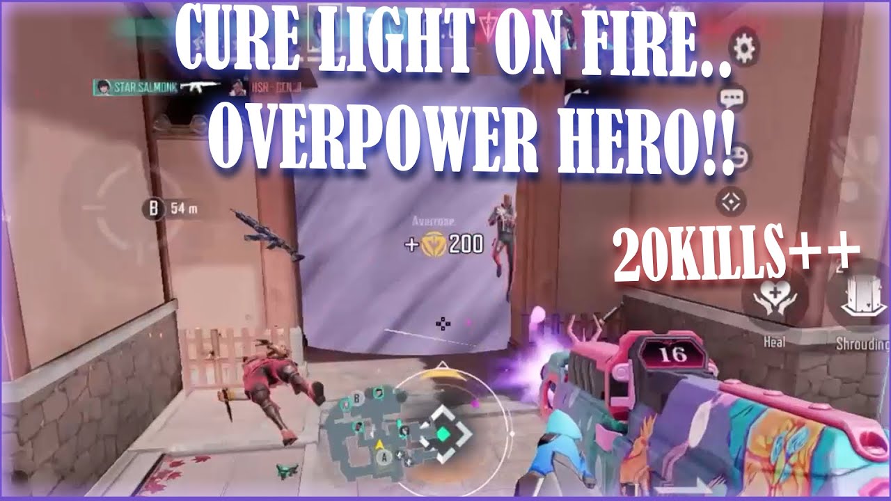 HYPER FRONT CURE LIGHT OVERPOWER 20 KILLS !! - YouTube