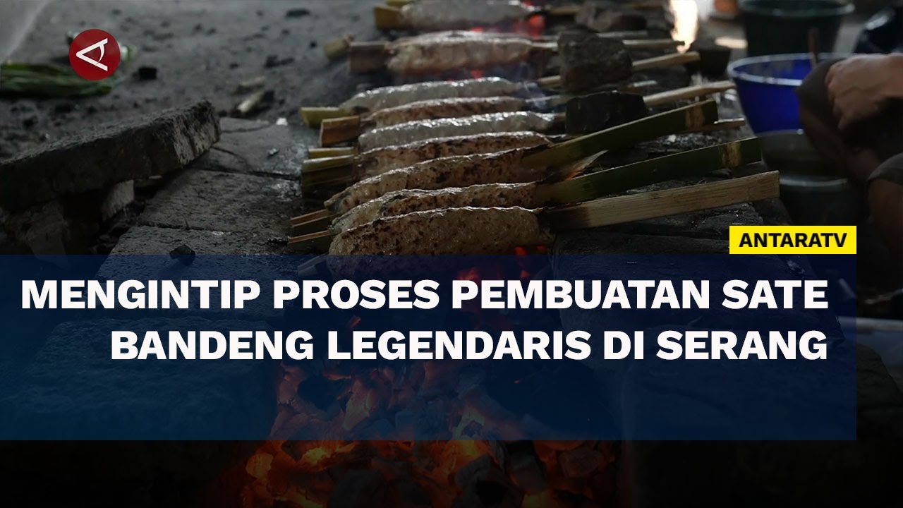 Mengintip proses pembuatan Sate Bandeng legendaris di Serang - YouTube