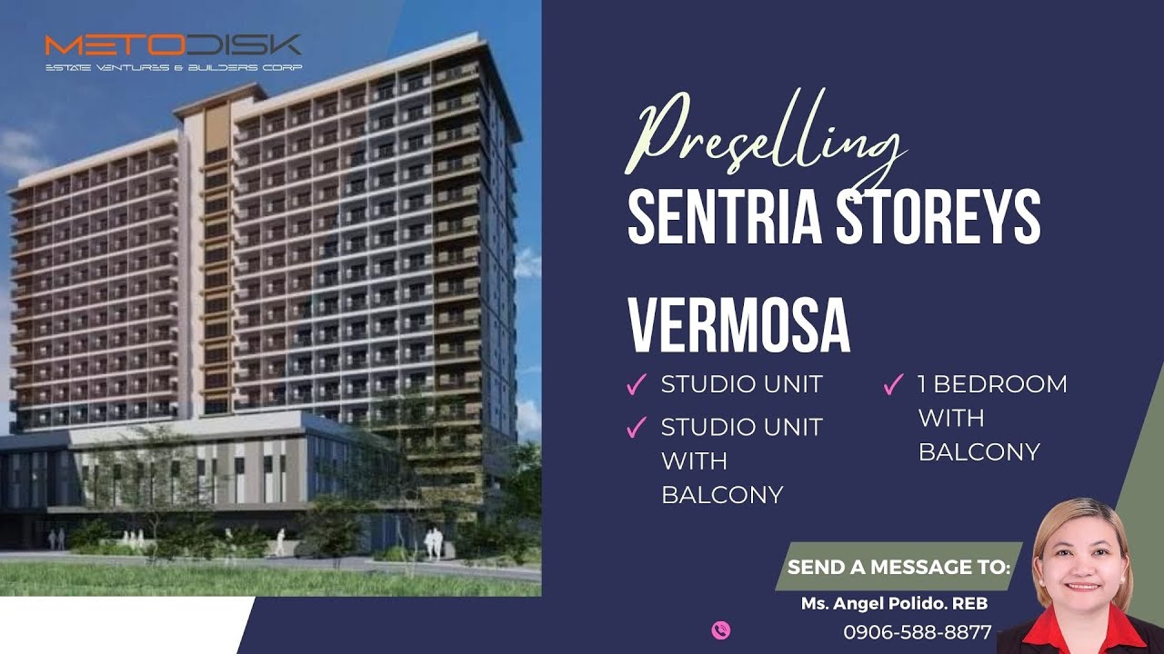 Sentria Storeys Vermosa, Campus Town, Imus, Cavite, Condo near De La ...