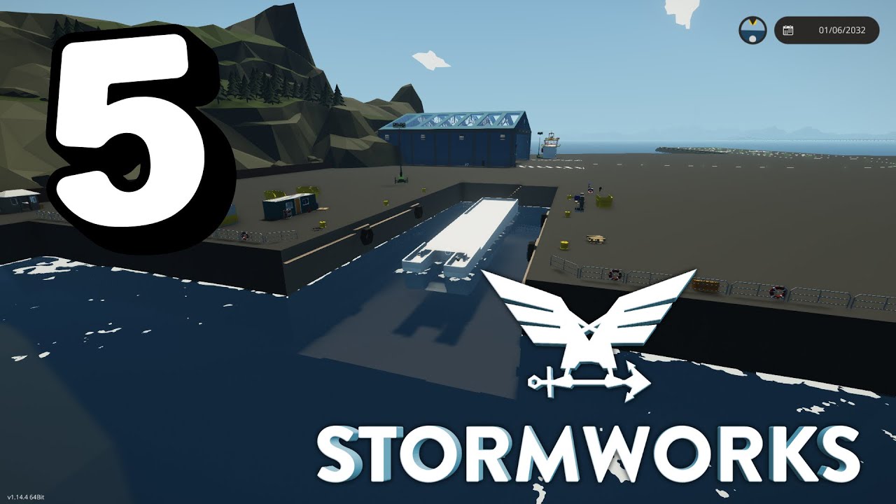 Stormworks: Tanker/ferry Episode5: Engine room controls + new control ...