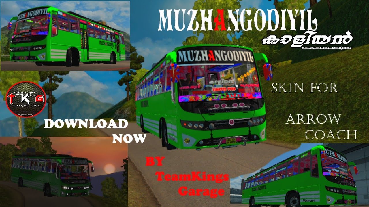 MUZHANGODIYIL SKIN FOR ARROW COACH MOD BY GKE| skin for arrow coach ...