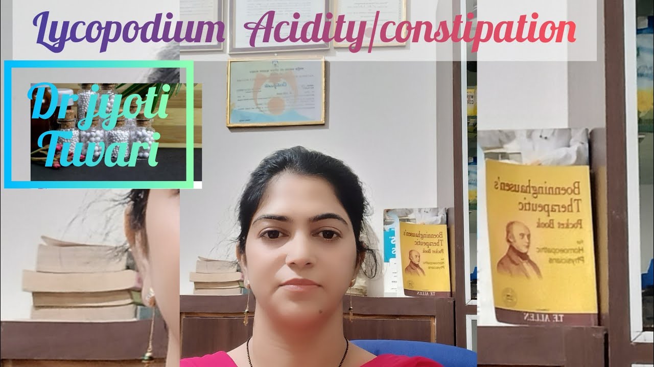 Lycopodium|| Acidity||constipation||Flatulance||Dr jyoti tiwari - YouTube