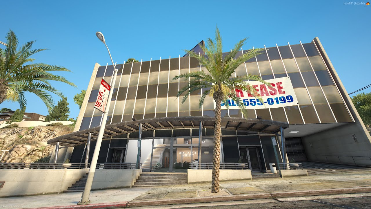 Fivem Real Estate Agency MLO Interior & map for Roleplay | FiveM Mlo ...