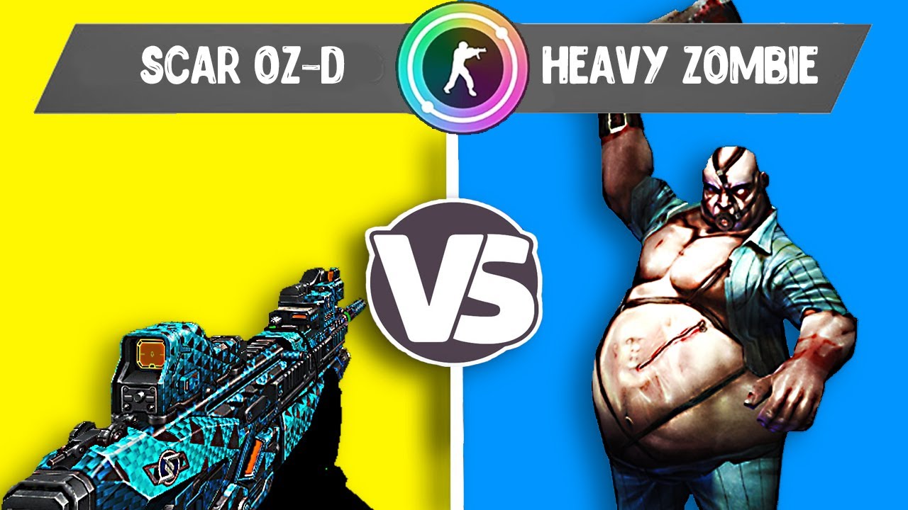 CSO SCAR OZ-D VS Heavy Zombie [TEST WEAPONS] 카스온라인 - YouTube