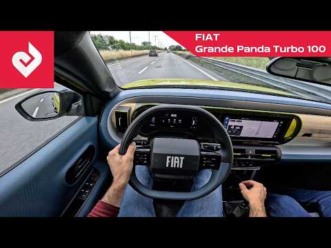 POV/ASMR FIAT Grande Panda Turbo 100 | Walkaround, Cockpit, Driving