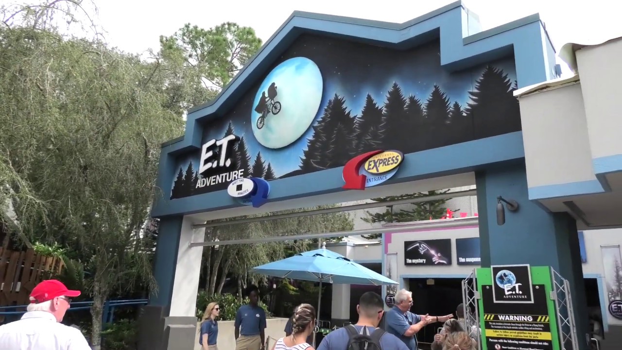 E.T. Adventure Ride Universal Studios Florida - Full Onride POV - YouTube