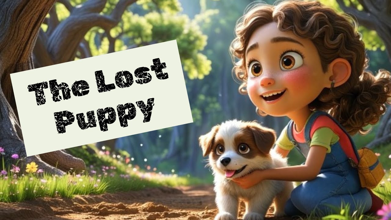 The Lost Puppy!!! #animation #stories #puppy #forest - YouTube