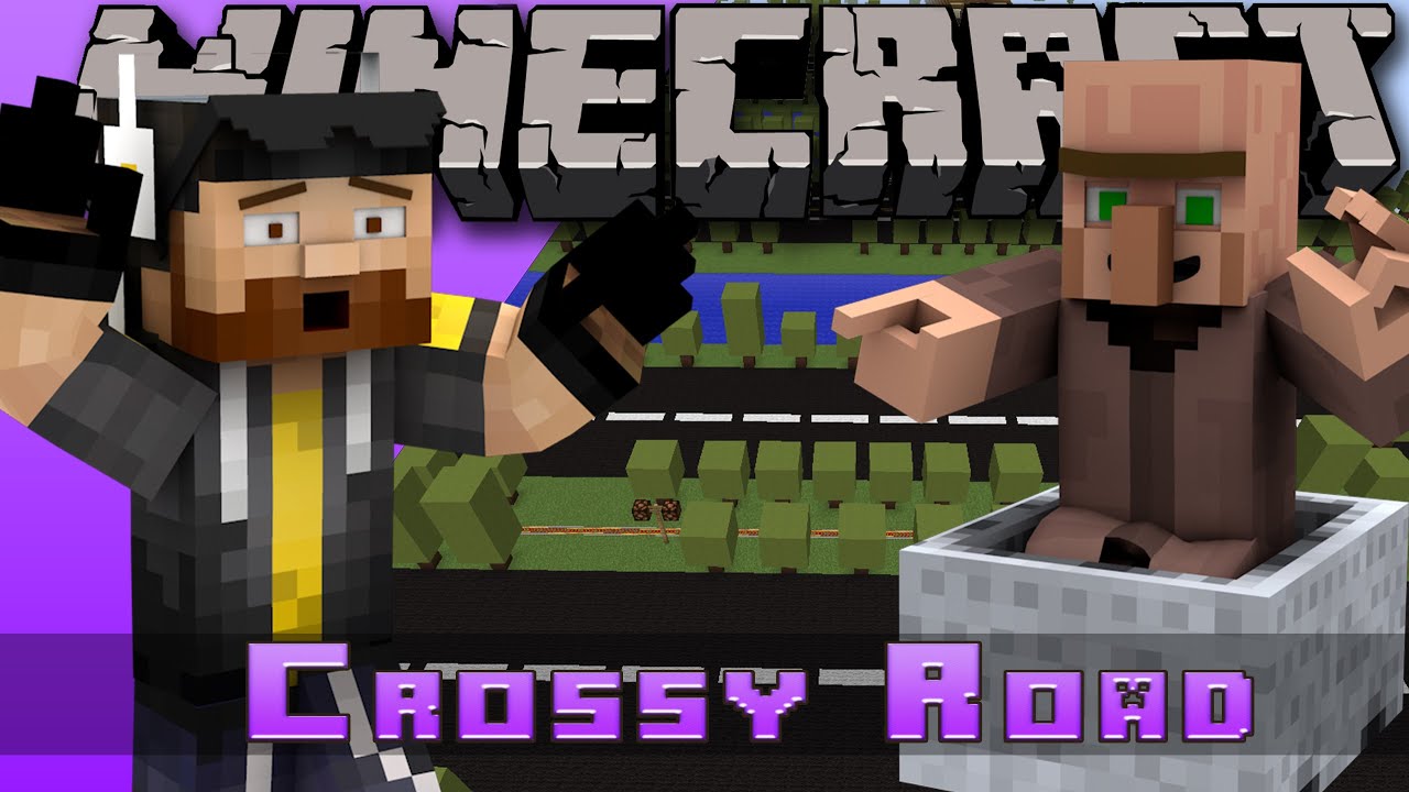 Minecraft Crossy Road - YouTube