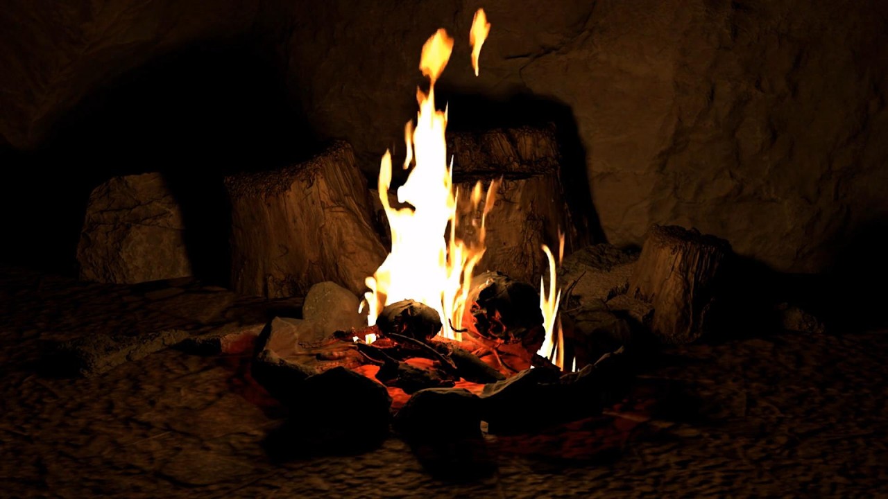 The sound of a fireplace that makes you feel refreshed | Attractive ...