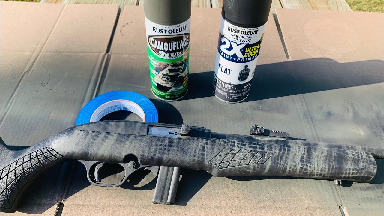 HOW TO PAINT RIFLES - YouTube