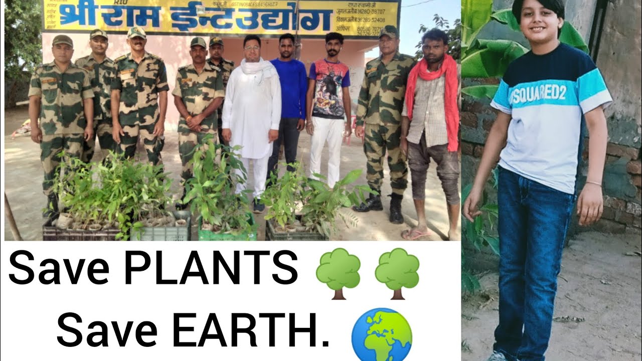 SAVE PLANTS. SAVE EARTH 🌎.# Go green 🌳🌳 - YouTube