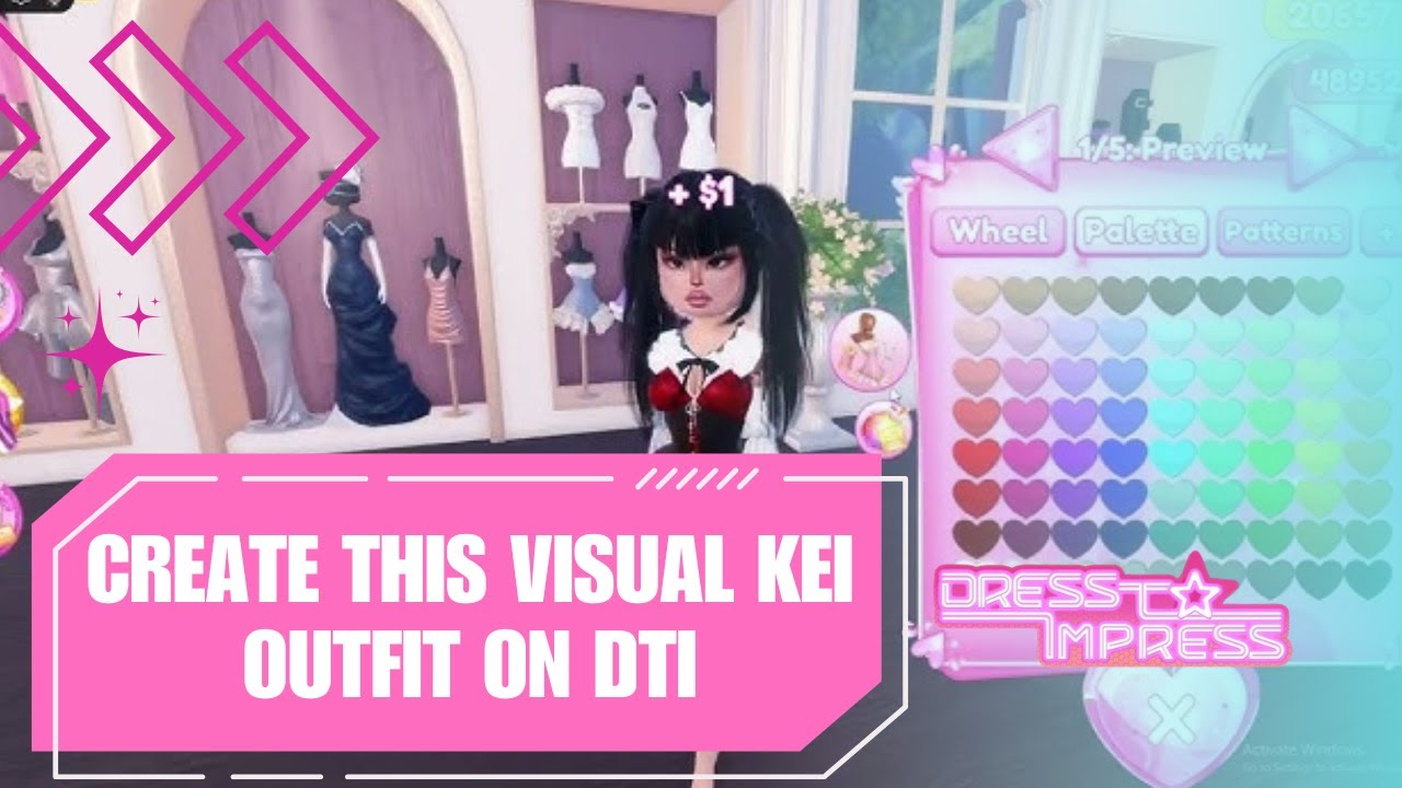 ⭐ LEARN: SHOWCASING THE OUTFITS FOR VISUAL KEI THEME SO YOU CAN GET 5 ...