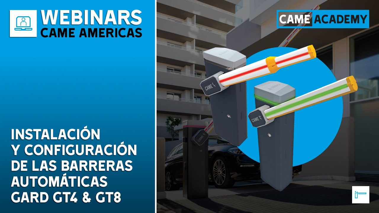 🔹🔹 Barreras Automáticas Gard GT4 & GT8 🔹🔹 - YouTube