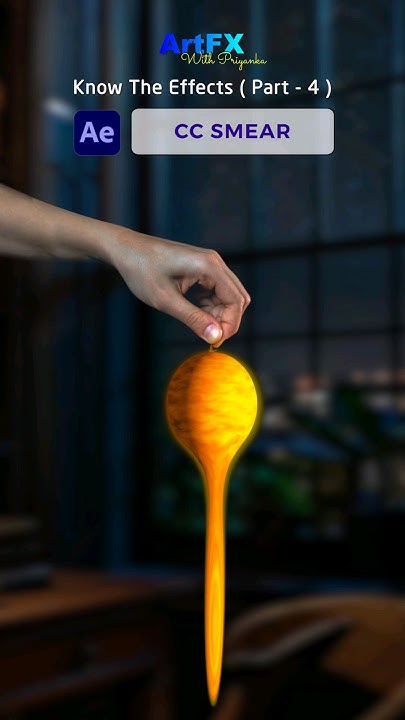 AE Effects part 4 - Cc Smear 🔥 #aftereffcts_tutorial #artfx_with_priyanka #cc_smear #shorts ...