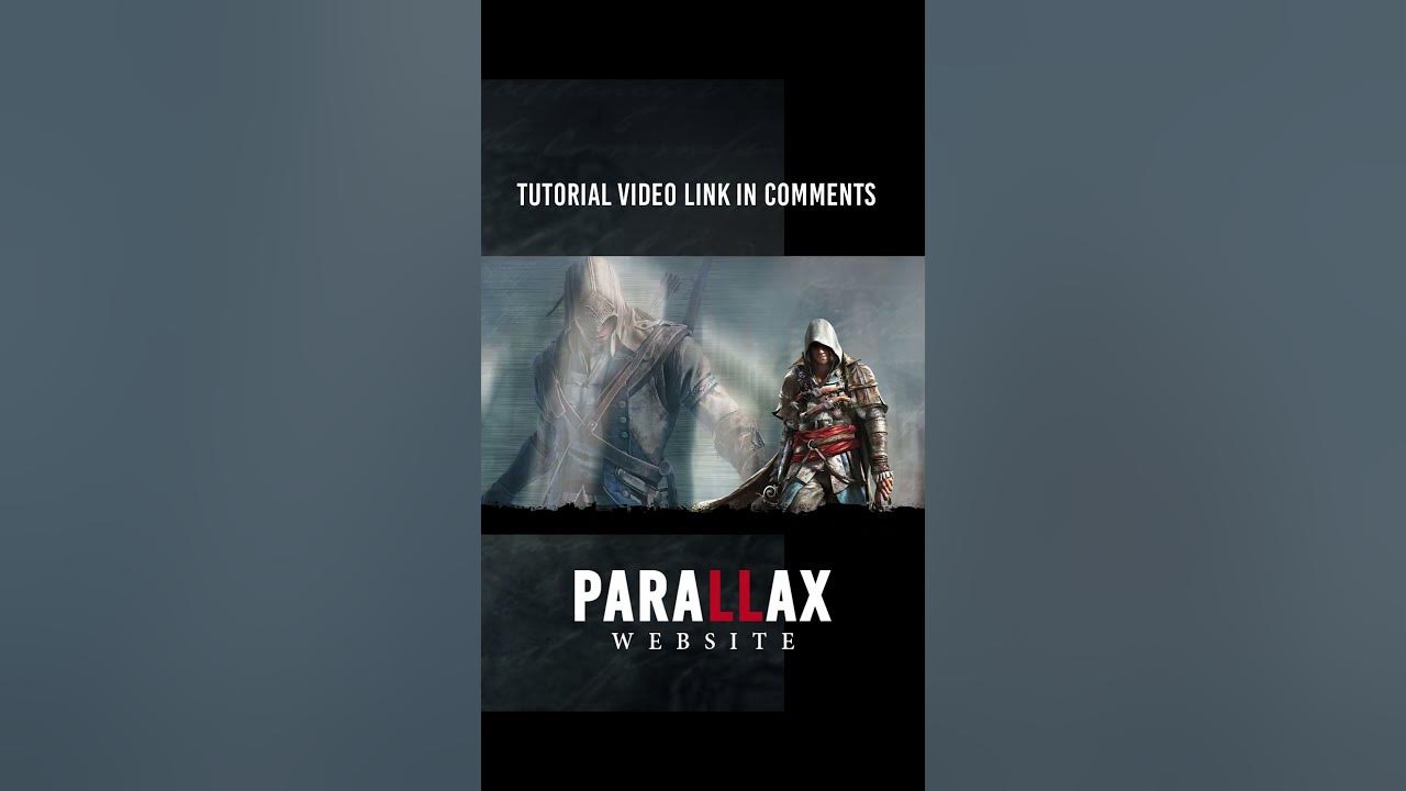 How To Make Parallax Scrolling Website Using Gsap Scrolltrigger Shorts Youtube