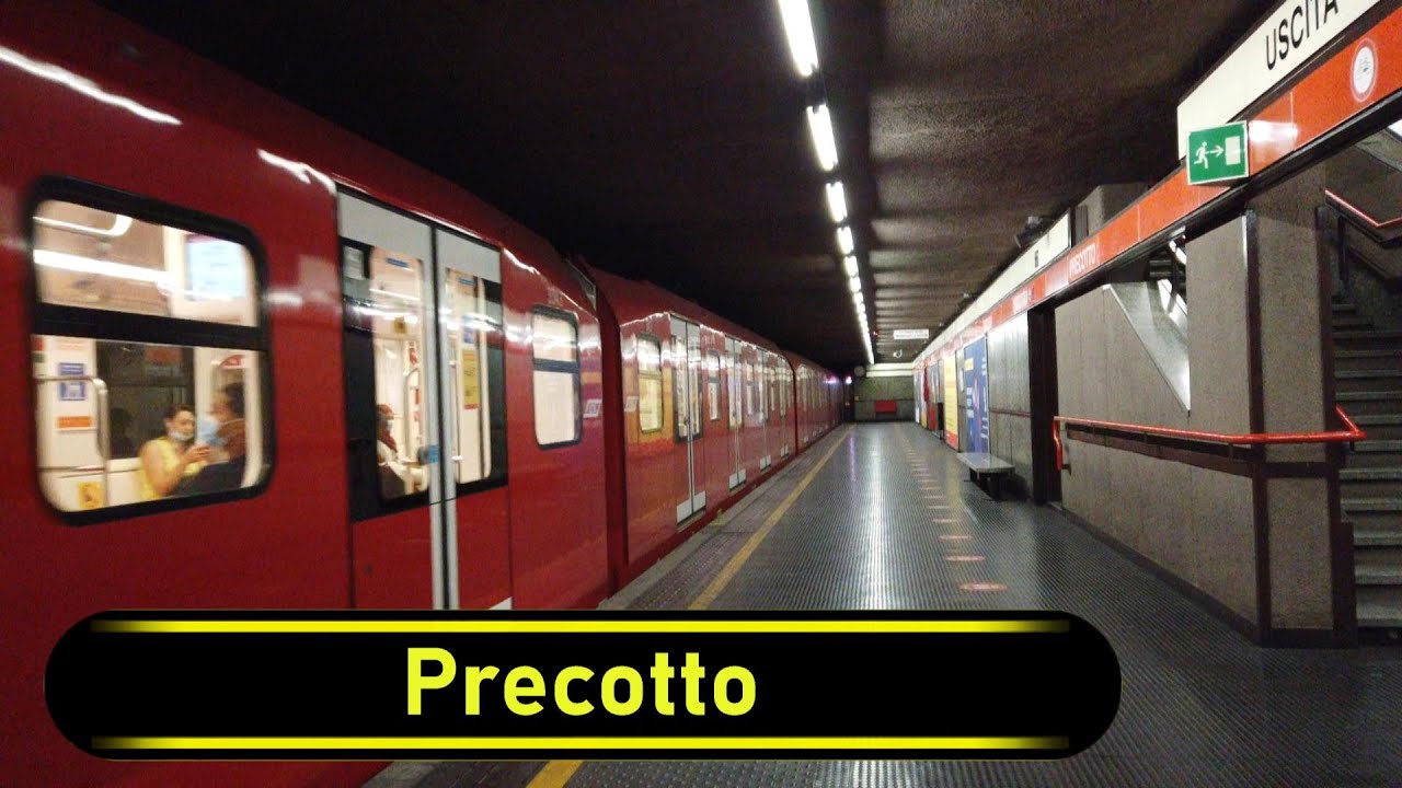 Metro Station Precotto - Milan 🇮🇹 - Walkthrough 🚶 - YouTube