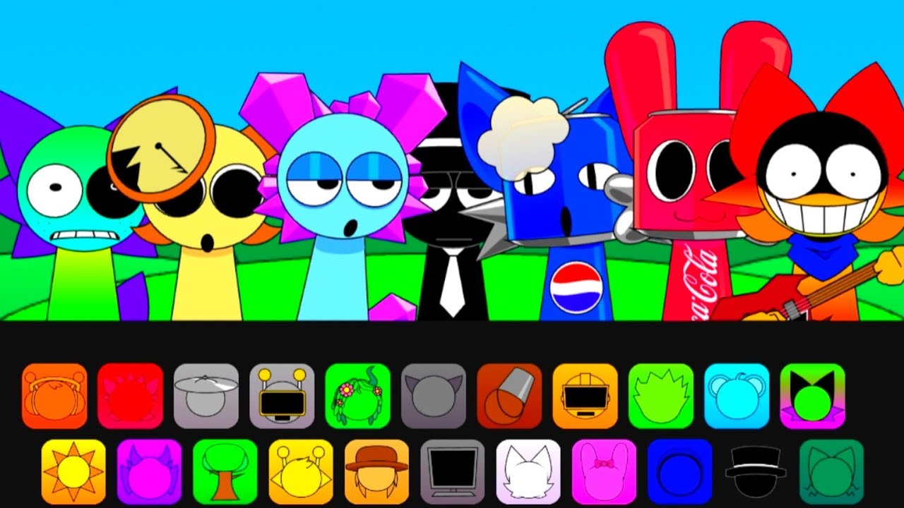 Sprunki Pyramix Ultimate Port Incredibox Sprunki Animation - YouTube