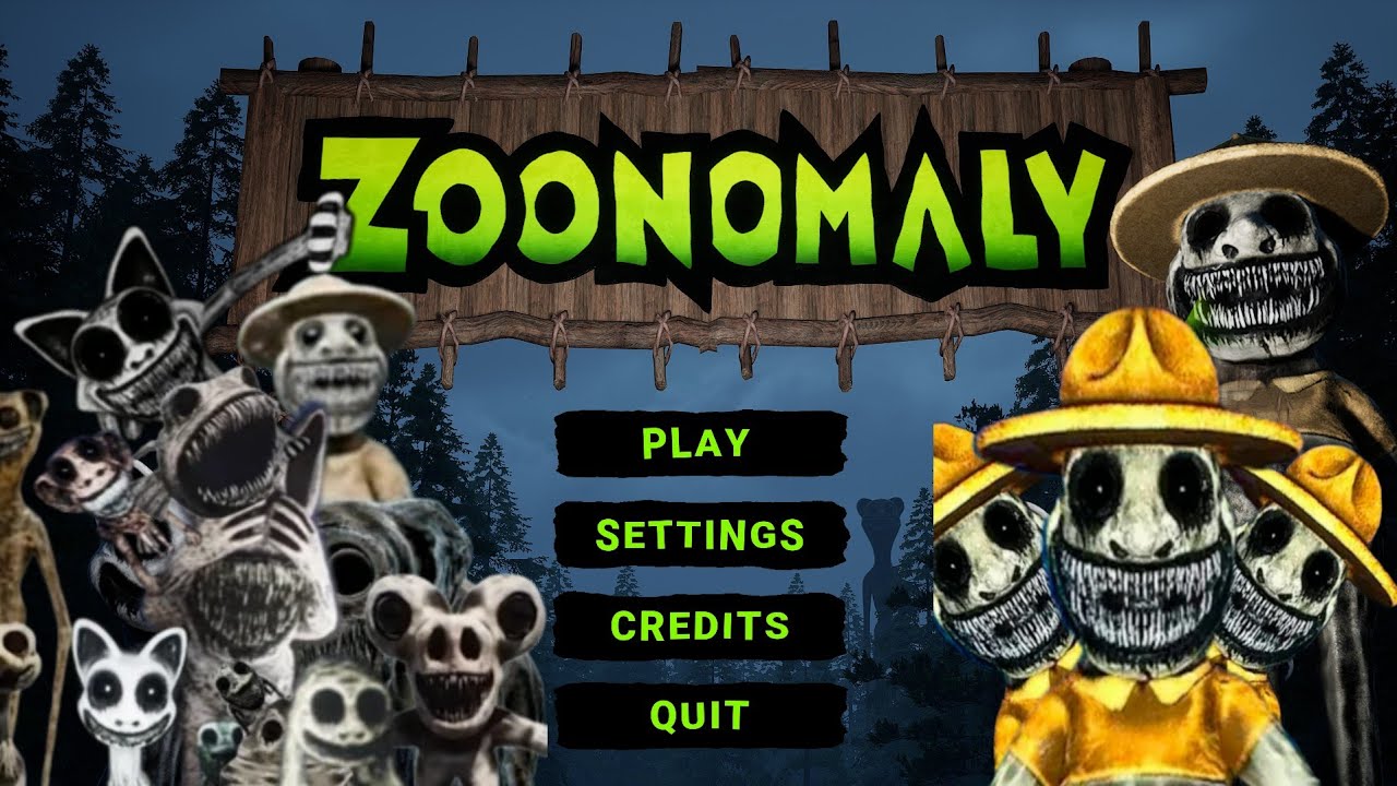 ZOONOMALY HORROR ZOO | ZOONOMALY GAMEPLAY WALKTHROUGH | ZOONOMALY 2 ...