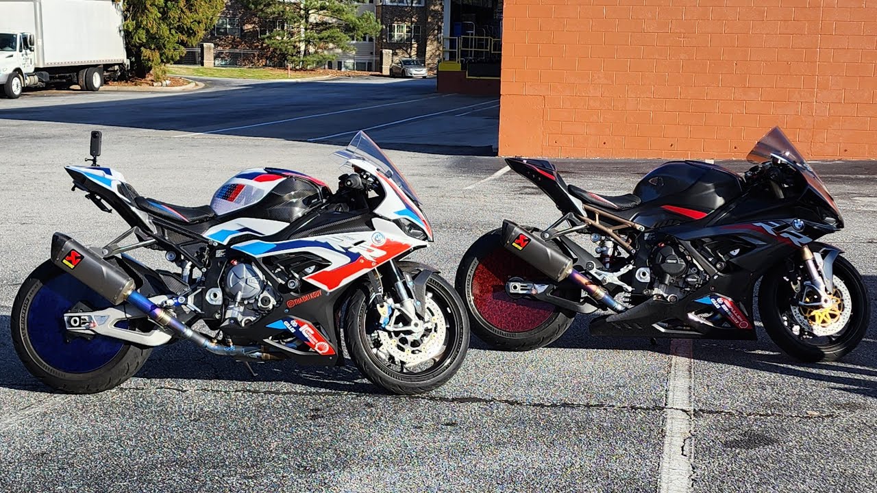 Delete rear brake BMW M1000RR and test Aero disc with a Dragy! How much ...