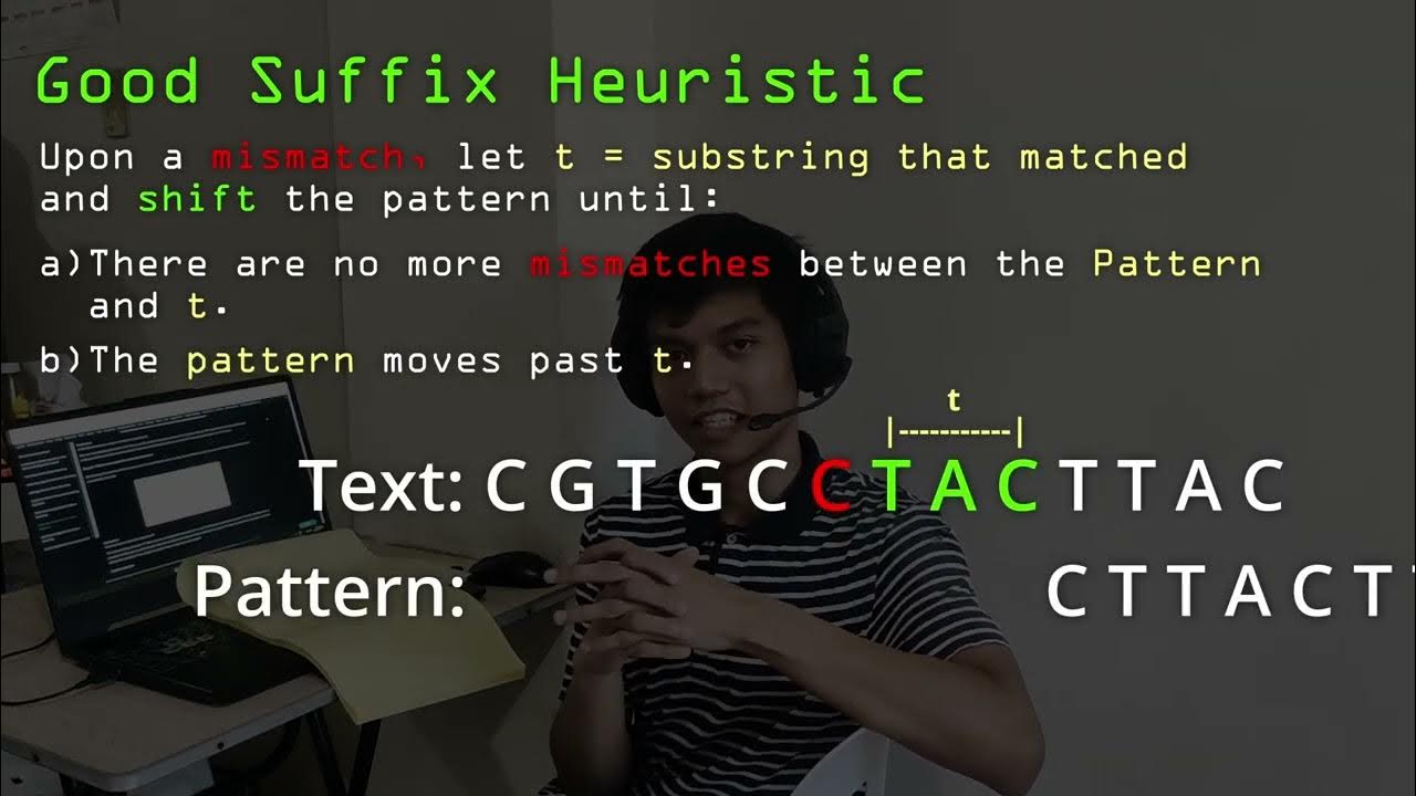 Algorithms and Complexity: Boyer-Moore Algorithm & Hamming Edit Distance Algorithm Tutorial ...