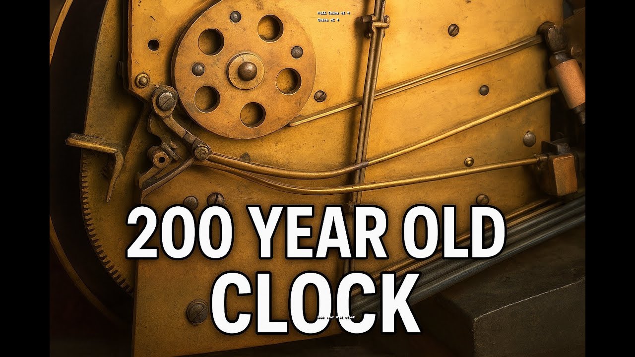 200 year old clock bell power less technology 1830s clocks collections ...