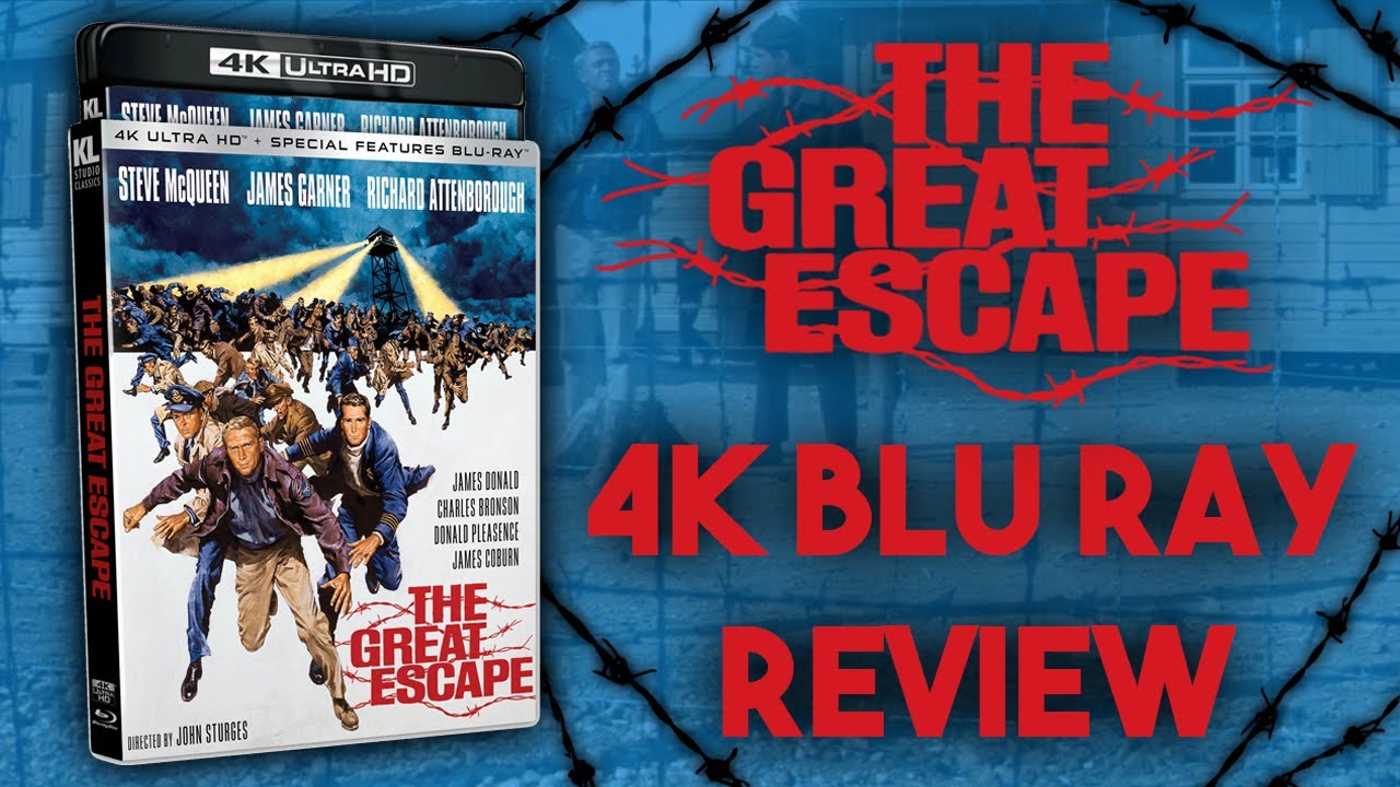 The Great Escape (1963) 4K Blu Ray Review - YouTube