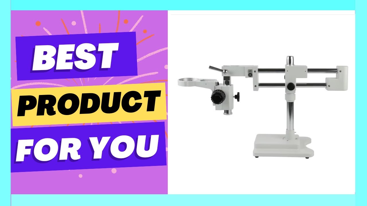 Universal Double Boom Lab Industrial Zoom - YouTube