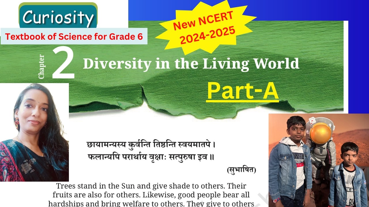 Science Chapter 2 Diversity in the Living World |Part -A |CBSE Class 6 ...