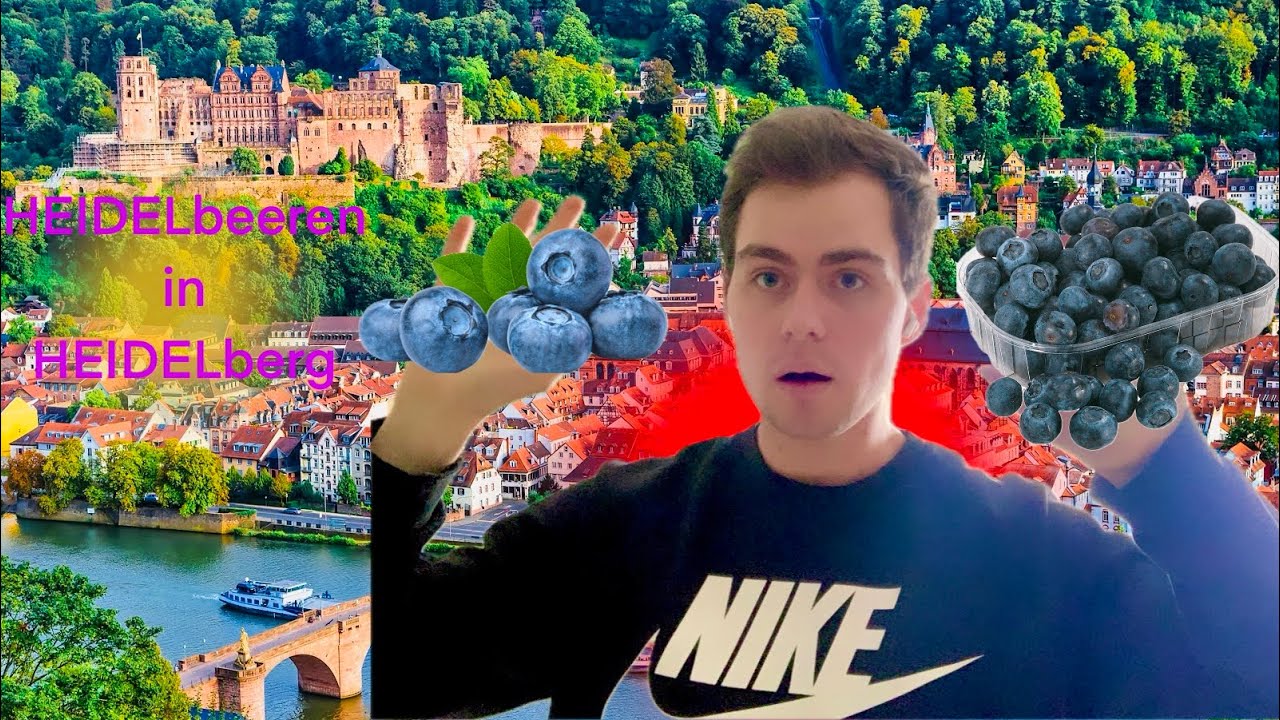 HEIDELbeeren essen in HEIDELberg! (heftig) - YouTube