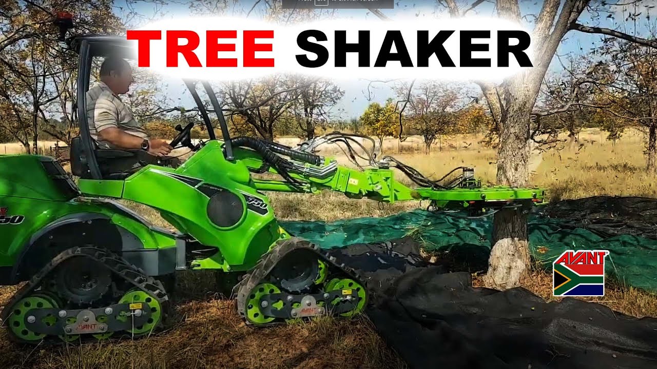 Tree Shaker Attachment - AVANT loaders (Attachment Feature) - YouTube