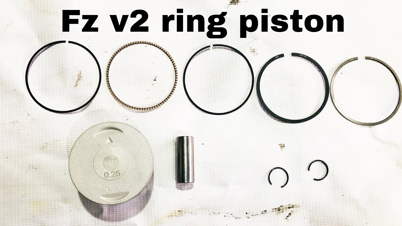 Fzv2 ring piston kaise company installation - YouTube