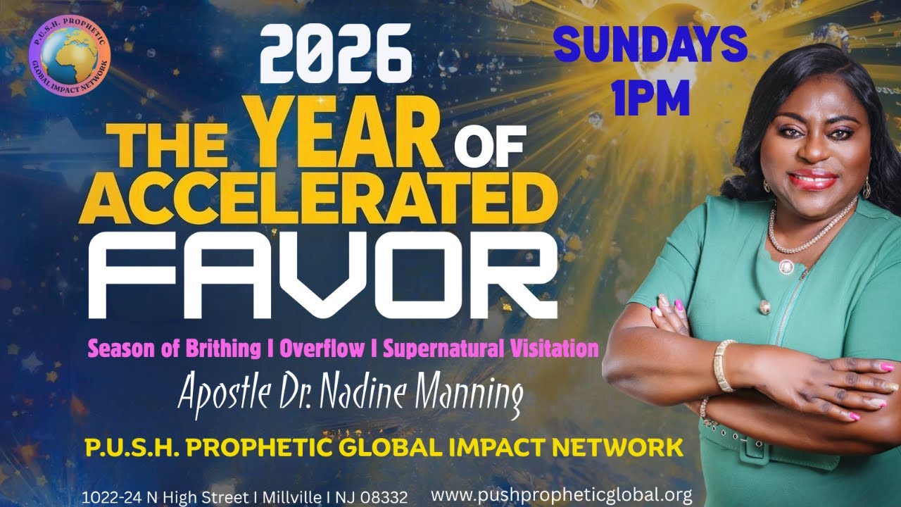 YEAR OF ACCELERATED FAVOR - SUNDAY WORSHIP ENCOUNTER 📱 - YouTube
