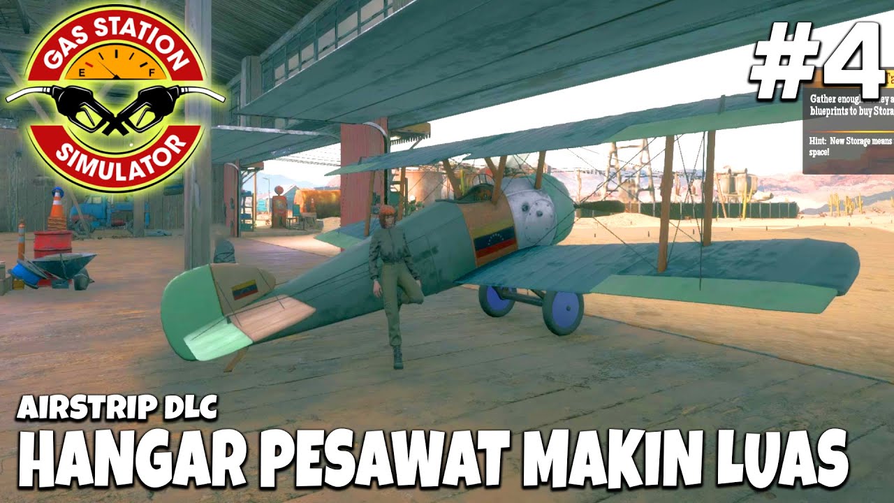 Bisa Trading Pake Pesawat Unlock Trade Airstrip Gas Station Simulator ...