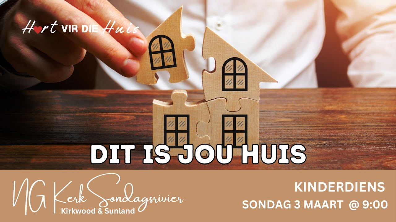 20240303 Dit is Jou huis (Ef. 2:19-22)(Kinderdiens) - YouTube