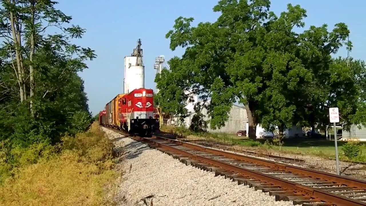 RJ Corman GP16 1806 and 1856 in Hume, Ohio - YouTube
