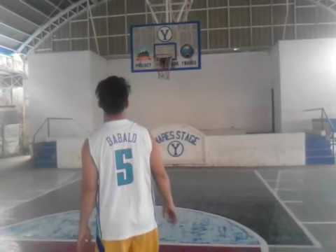 Basketball best 3 point shot ever Ringless and netless! - YouTube