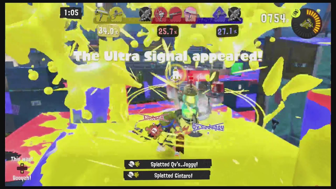 No, You Can't Block The Ultra Signal With A Tacticooler - Splatoon 3 ...