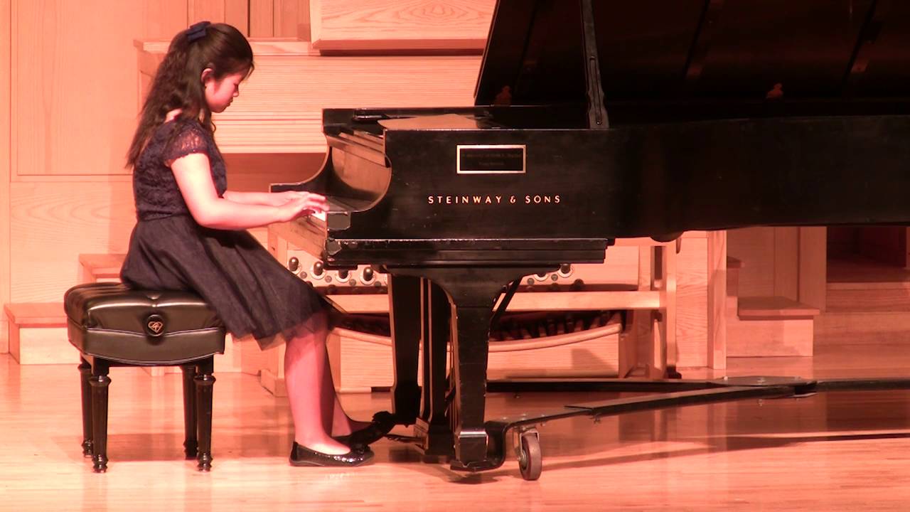 Hannah Kwan piano recital at UNLV 2016 - YouTube