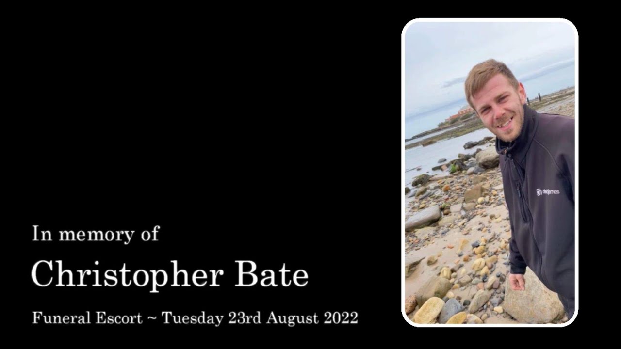 Christopher Bate Funeral Escort ~ Tuesday 23rd August 2022 - YouTube