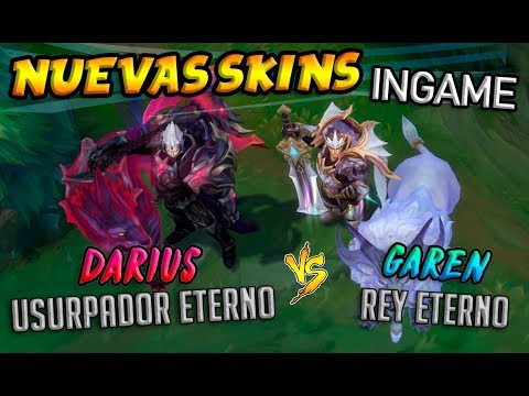 SKINS GAREN VS DARIUS - INGAME / Skins Ingame, Login Themes, SplashArts ...