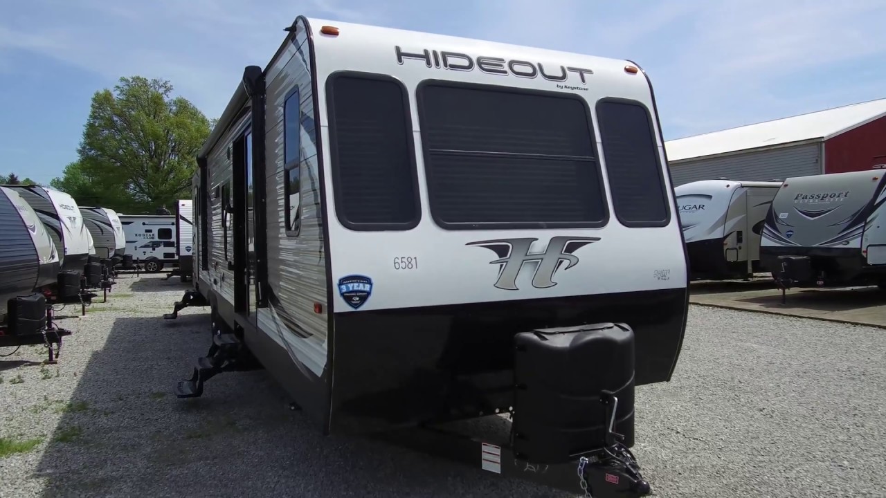 2019 Keystone Hideout 38FDDS Destination Trailer Walk Through - YouTube