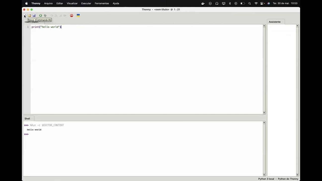Como usar o Thonny! - YouTube