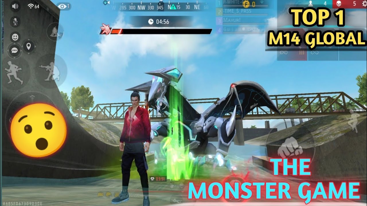 ALPHA FF IS MY INSPIRATION || THE MONSTER GAME GLOBAL TOP ONE 😍 ...